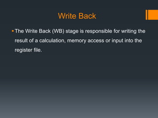 Pipelining , structural hazards | PPTX