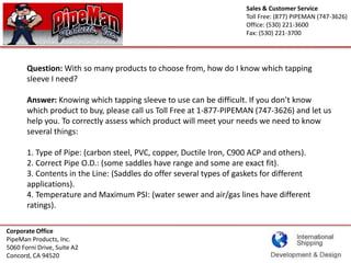 PipeMan Products | PPTX