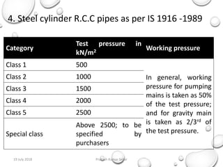 Pipe materials and types of joints [autosaved] | PDF