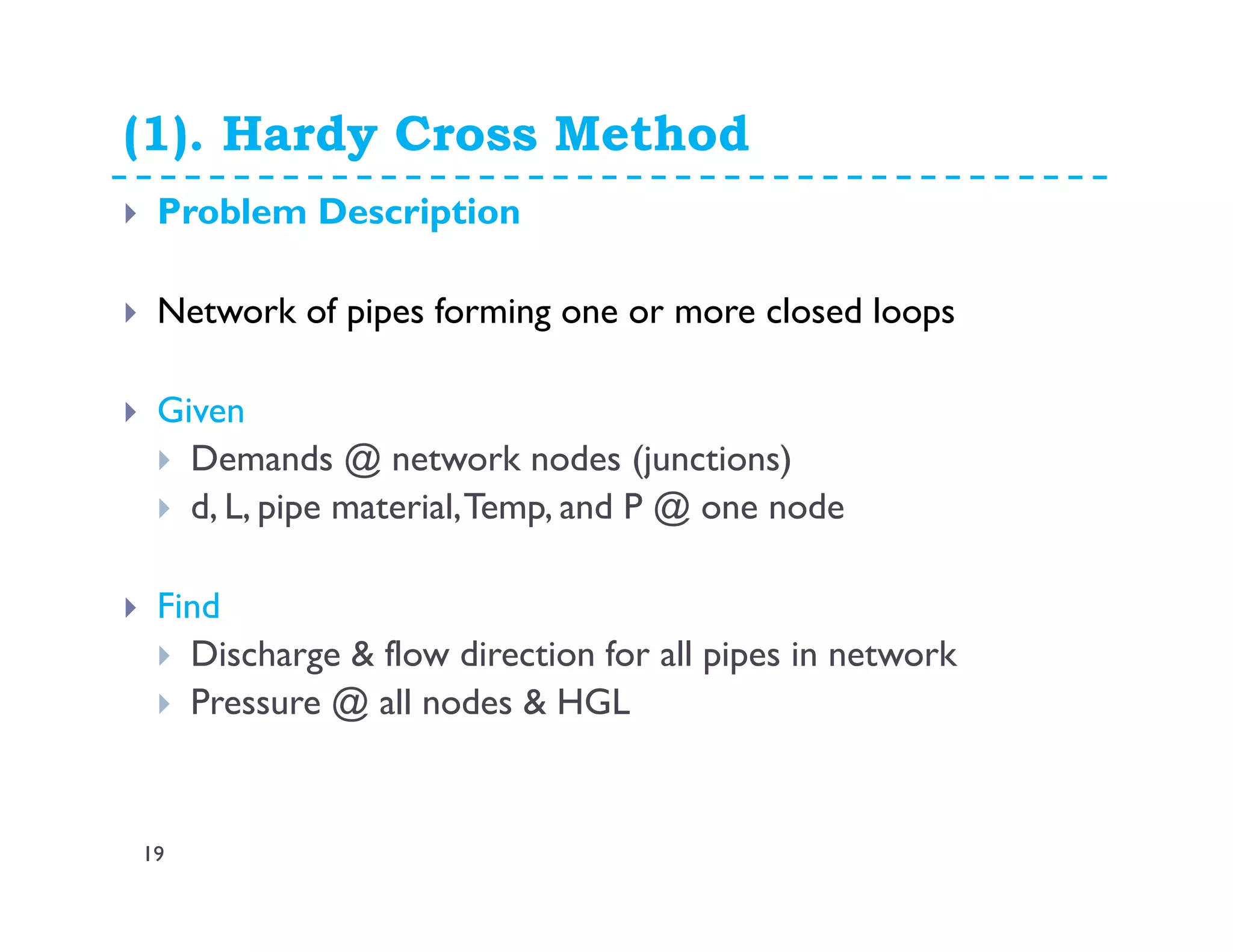 Pipe network analysis with examples | PDF
