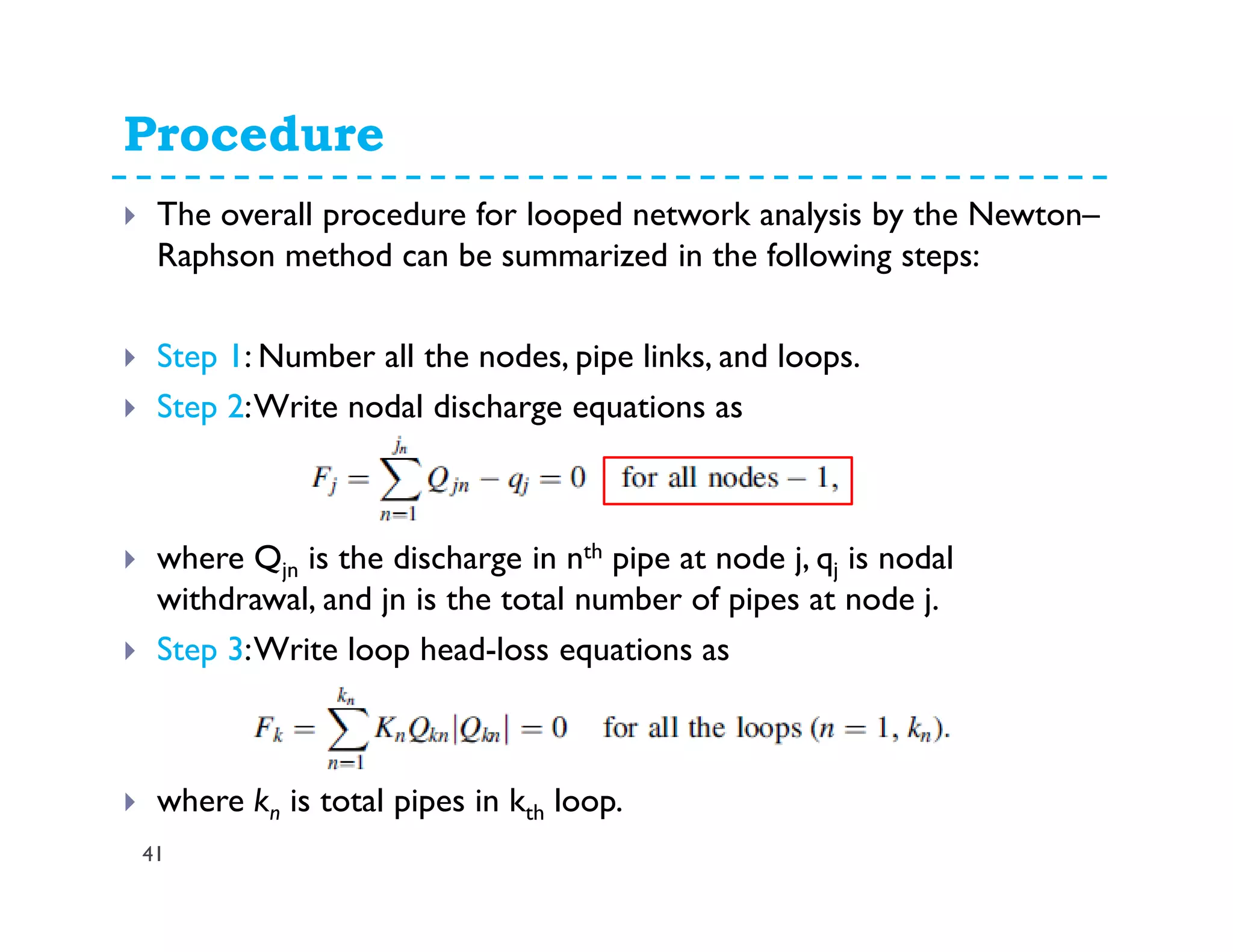 Pipe network analysis with examples | PDF