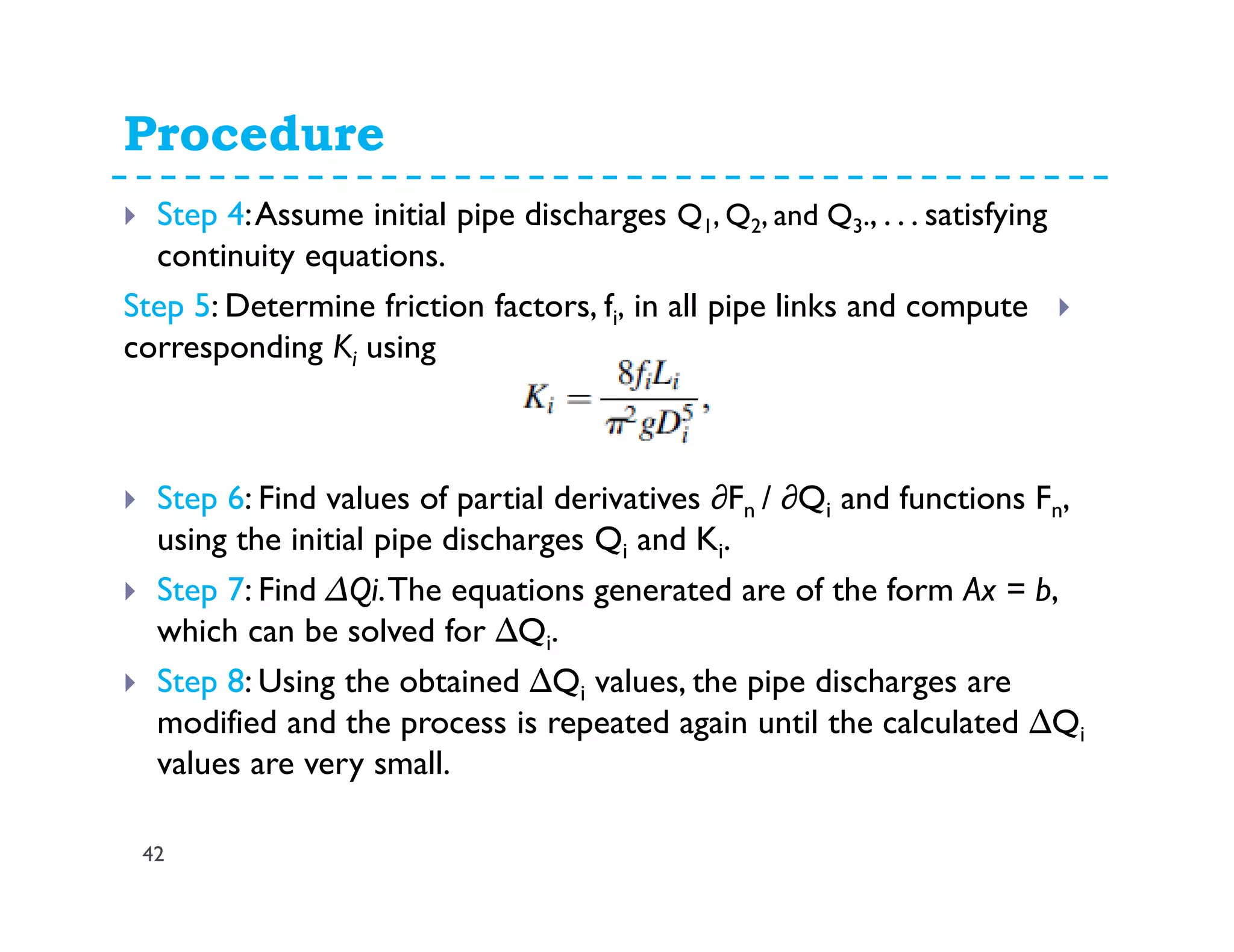 Pipe network analysis with examples | PDF