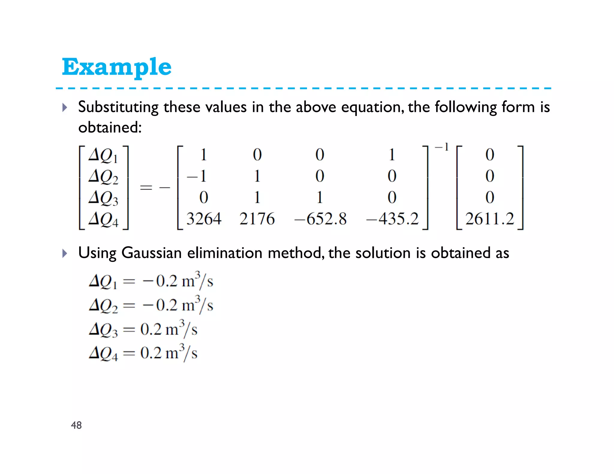 Pipe network analysis with examples | PDF