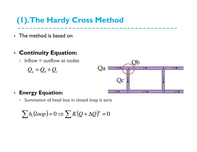 Pipe network analysis with examples | PDF