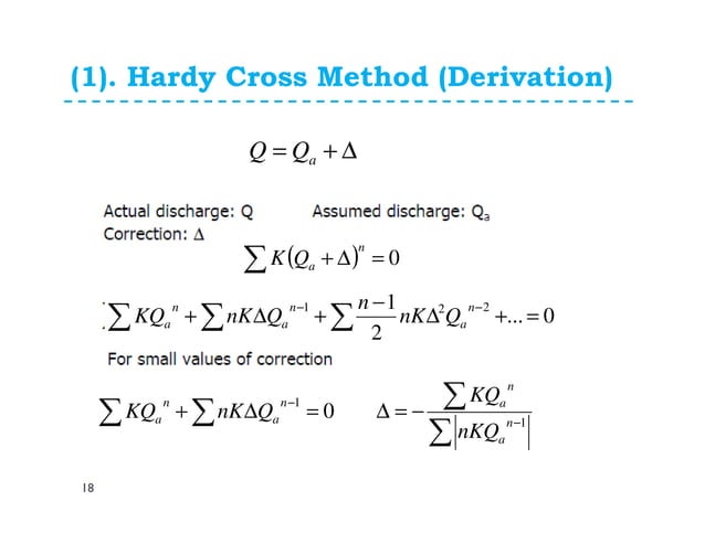 Pipe network analysis with examples | PDF
