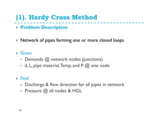 Pipe network analysis with examples | PDF