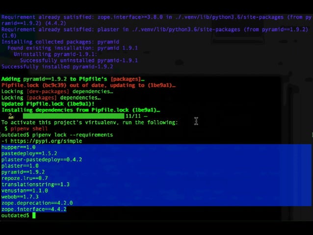 Pipenv: Python Dev Workflow for Humans Pipenv: Python Dev Workflow for Humans