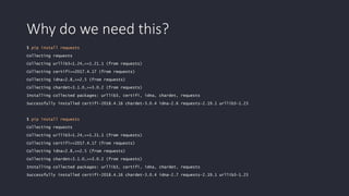 Pipenv - Melbourne Python User Group (MPUG) | PPT