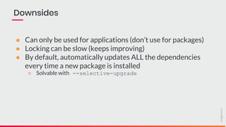 Pipenv - The Python Companion You Wish You Always Had | PPT