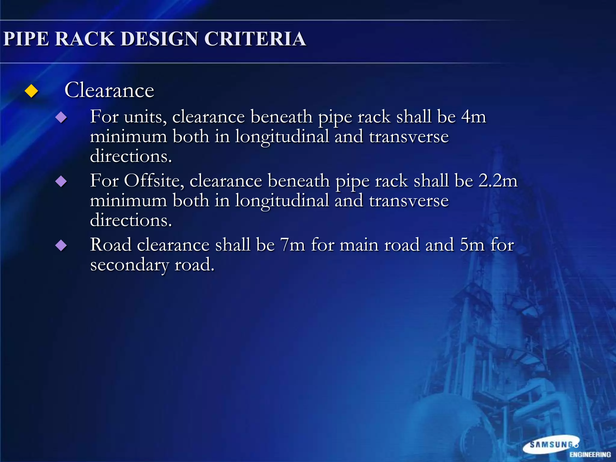 Pipe rack & rack piping | PPT