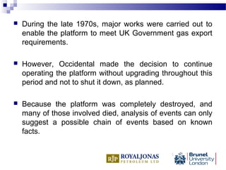 Piper alpha disaster 1988 | PPT
