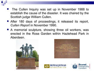 Piper alpha disaster 1988 | PPT