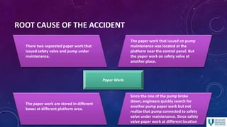 Piper alpha disaster 1988 | PPTX