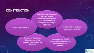 Piper alpha disaster 1988 | PPTX