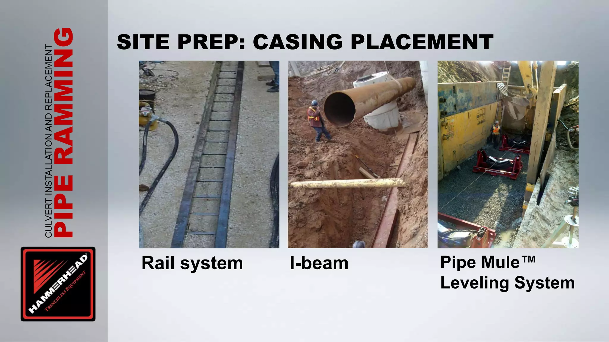 Trenchless Installation of Drainage Culverts with Pipe Ramming Method | PPT