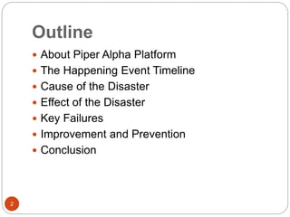 Piper Alpha Disaster | PPTX