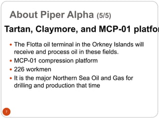 Piper Alpha Disaster | PPTX