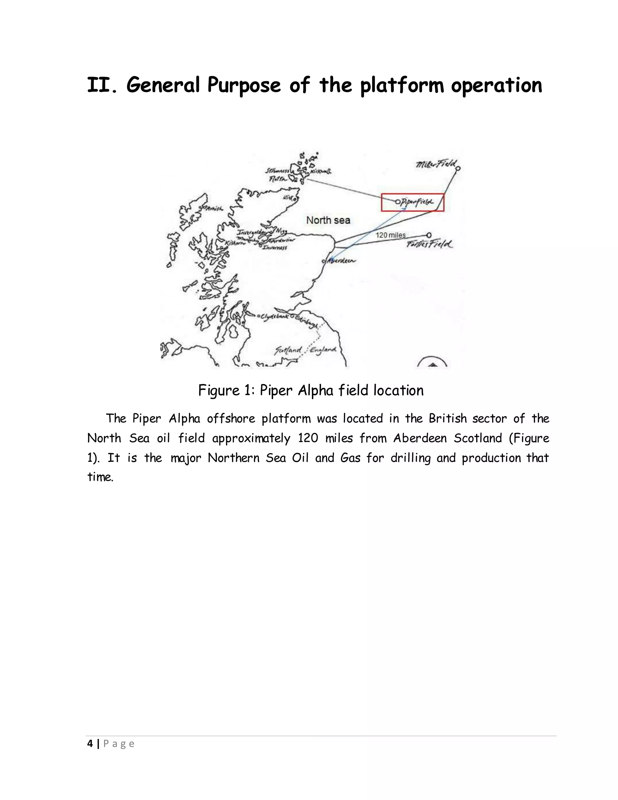 Piper Alpha Disaster Report | DOCX