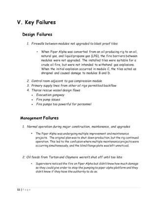 Piper Alpha Disaster Report | DOCX