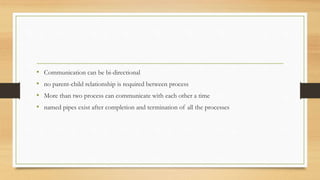 Pipes in Windows and Linux. | PPTX