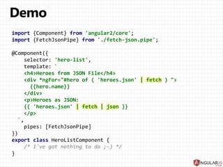 Angular 2.0 Pipes | PPT
