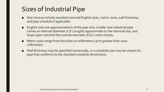 Pipes | PPTX