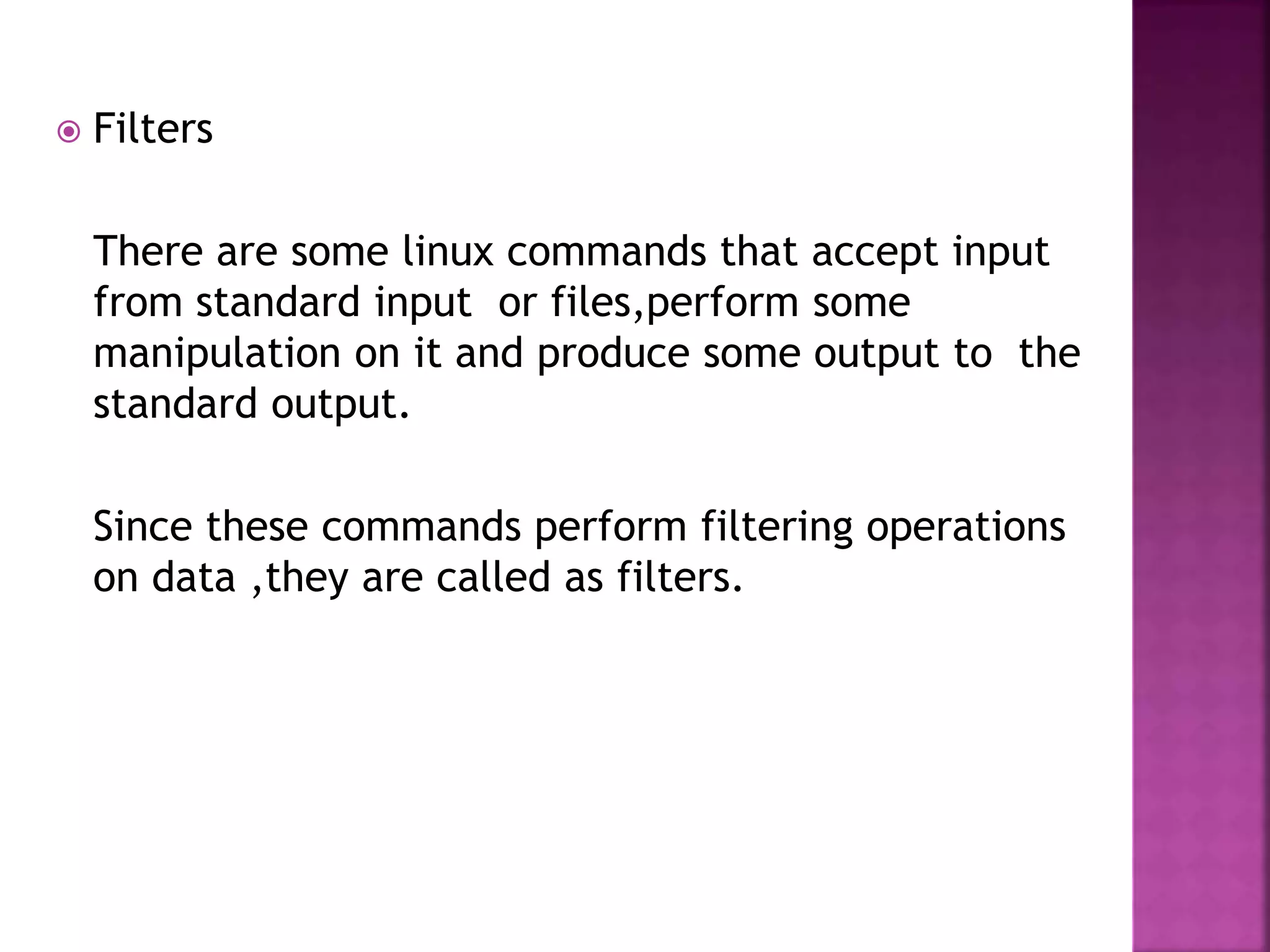 Pipes and filters | PPT