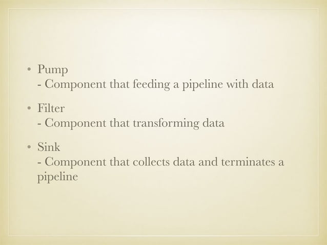 Pipes & Filters Architectural Pattern | PDF