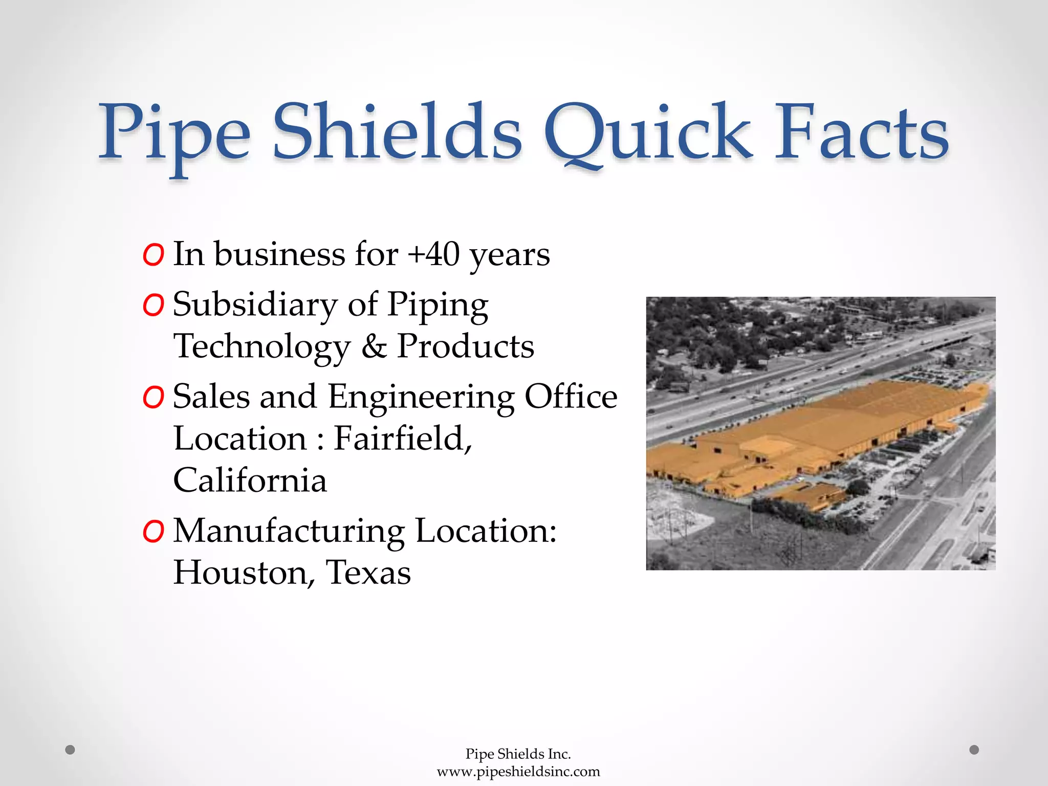 Pipe shields for beginners | PPTX