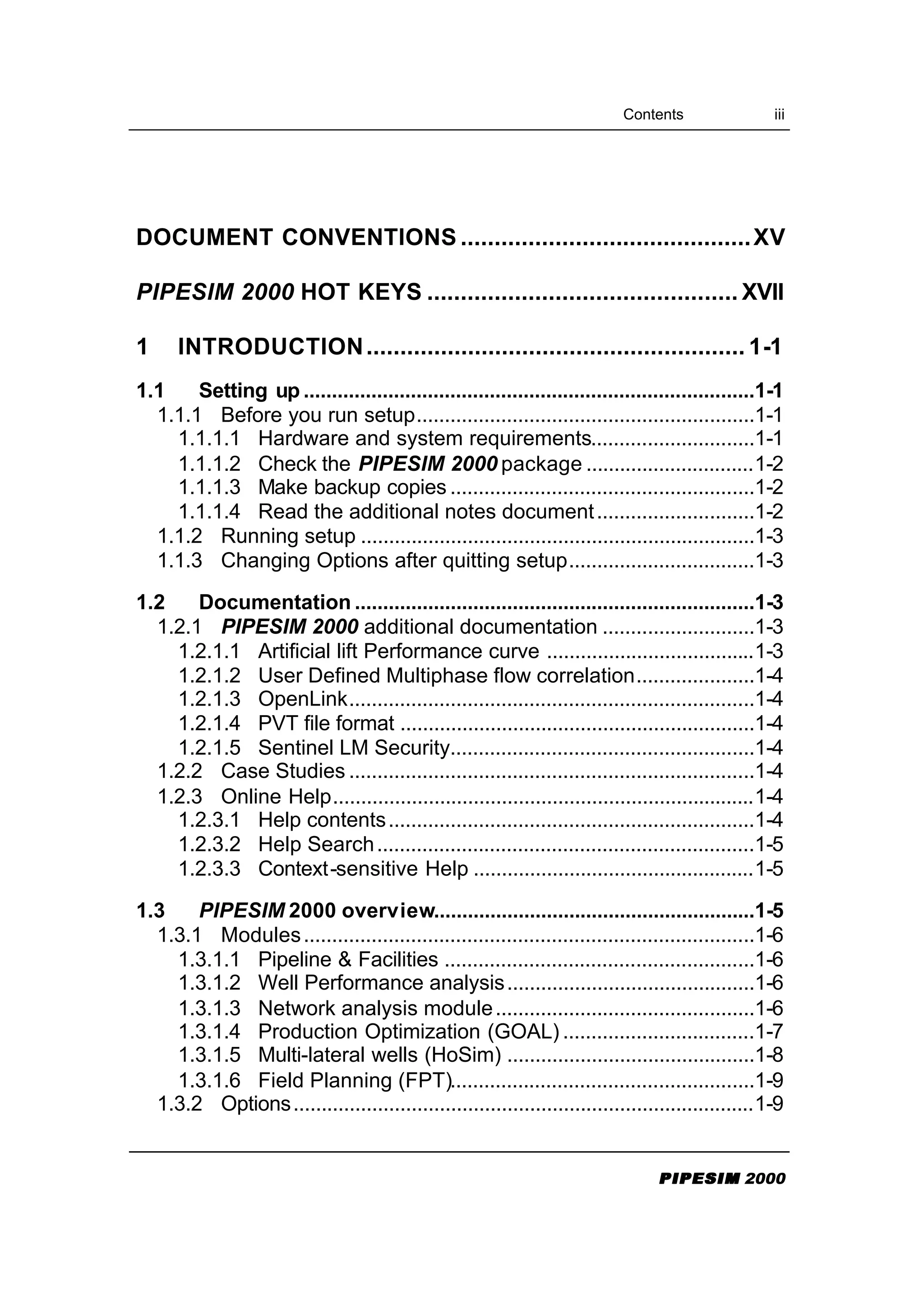 Pipesim 2000 user guide | PDF | Computer Software and Applications ...