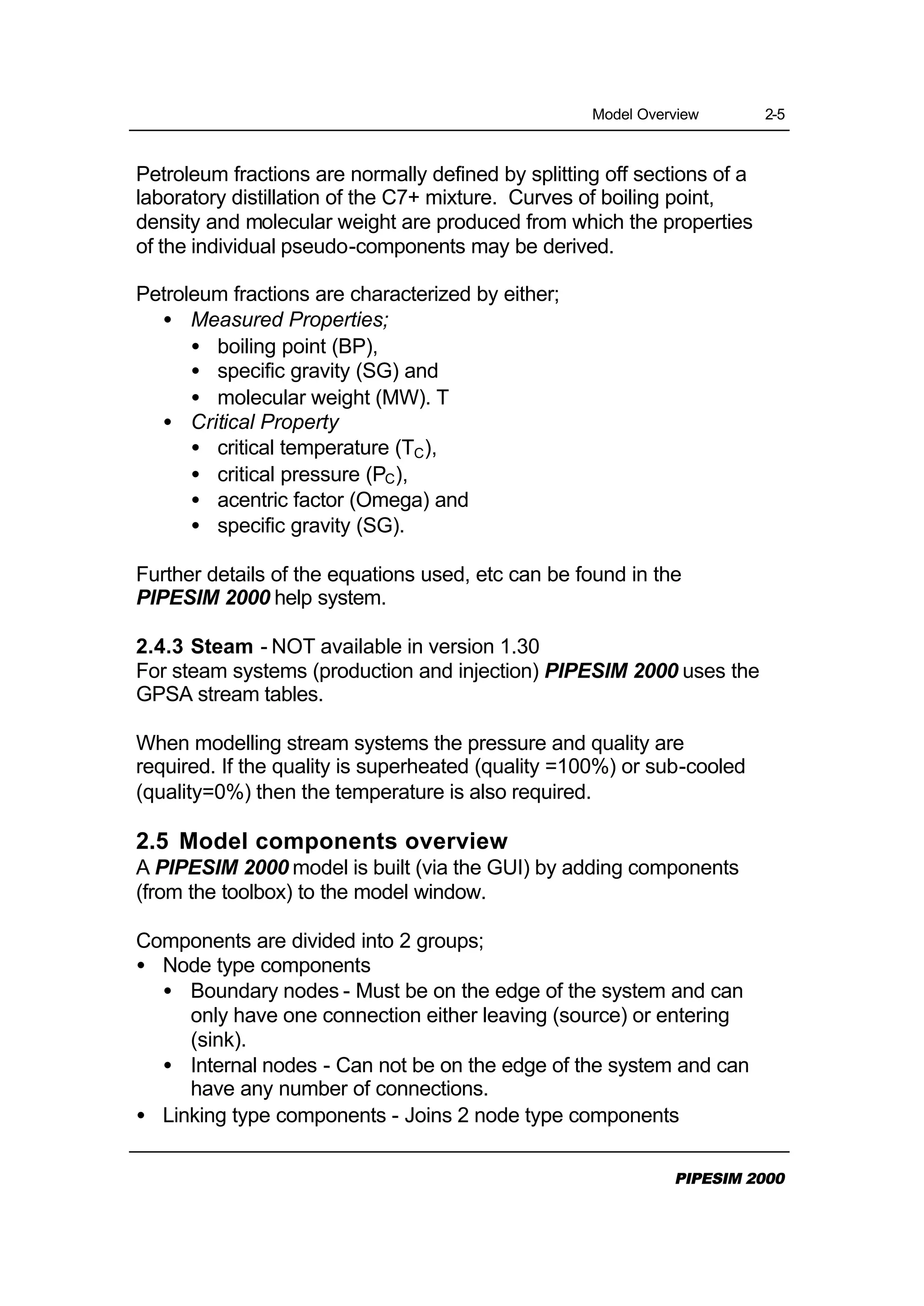 Pipesim 2000 user guide | PDF | Computer Software and Applications ...