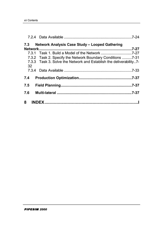 Pipesim 2000 user guide | PDF | Computer Software and Applications | Computing