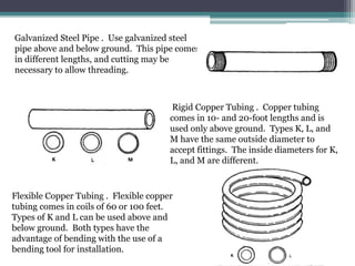 Pipes in sanitation | PPT