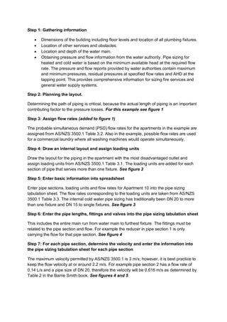 Pipe sizing guide | PDF