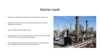 Various Load Cases In Pipe Stress Analysis | PDF