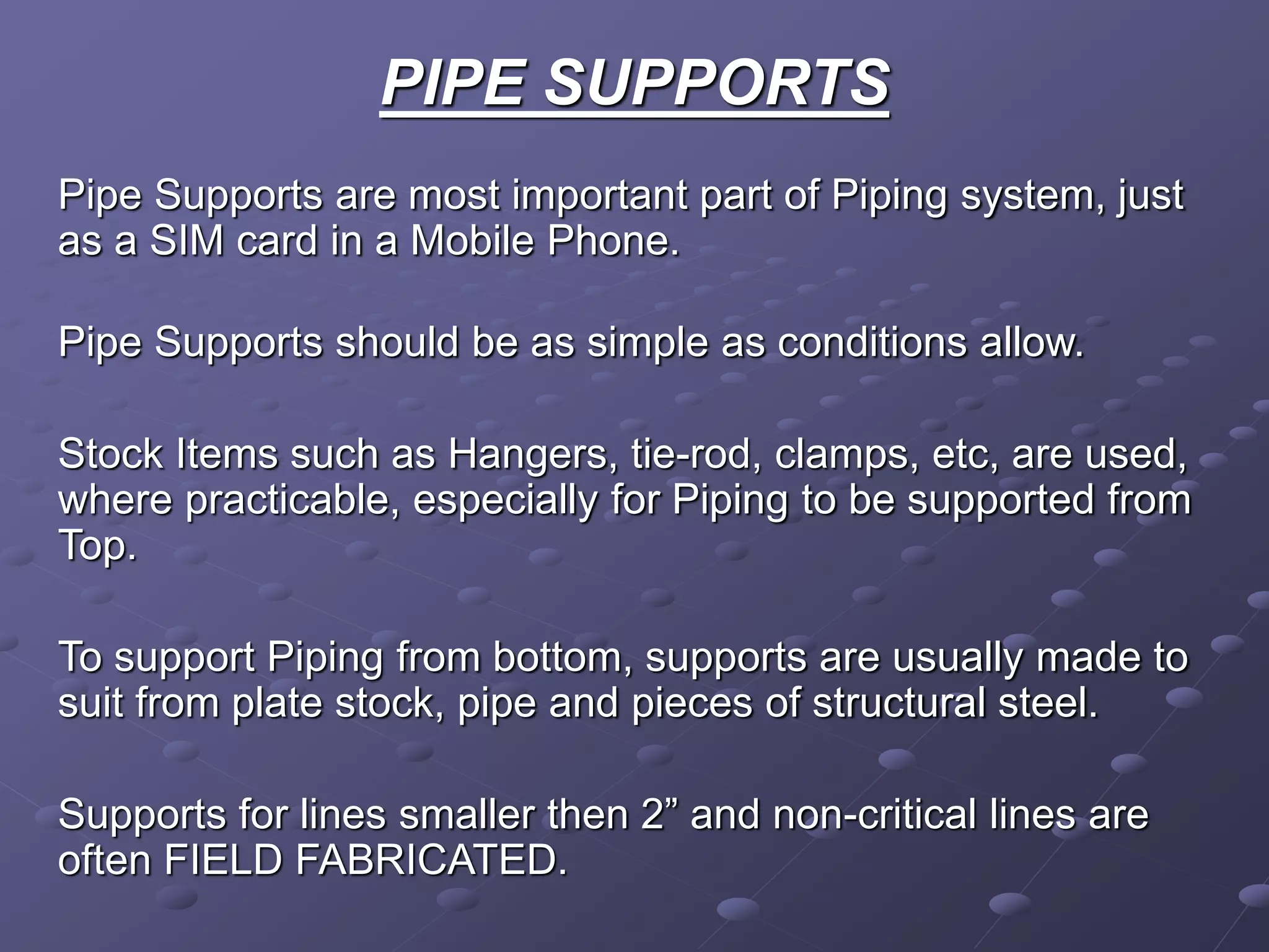 PIPE SUPPORTS_1.ppt