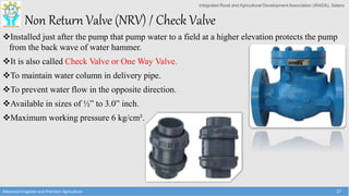 Pipes , valves, fittings and other accessories in irrigation system | PPT