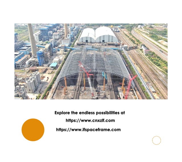 Pipe Truss Coal Stroged Shed for Power Plants | PDF