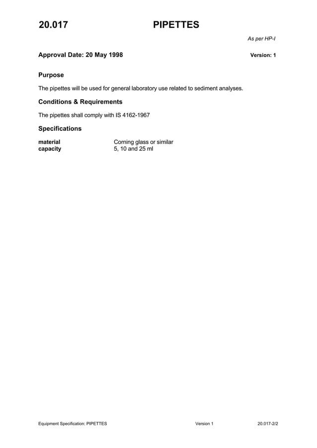 Pipettes | PDF | Chemistry | Science