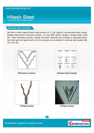 Hitesh Steels, Mumbai, Alloy Pipes | PDF