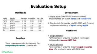 PipeTune: Pipeline Parallelism of Hyper and System Parameters Tuning ...
