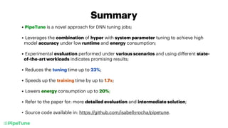 PipeTune: Pipeline Parallelism of Hyper and System Parameters Tuning ...