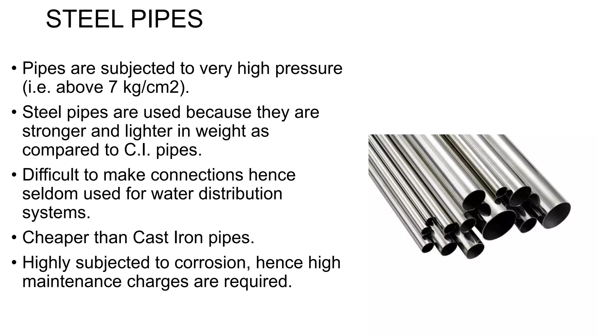 Pipe water distribution system2 | PPT