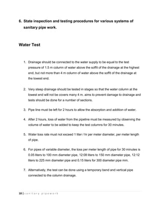 S3 SANITARY PIPE WORK ASSIGNMENT | DOCX