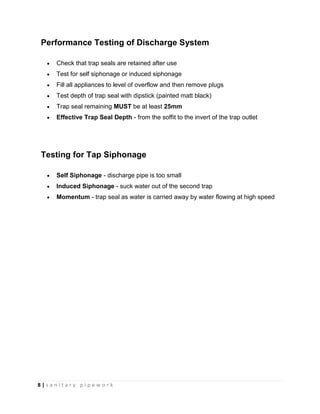S3 SANITARY PIPE WORK ASSIGNMENT | DOCX