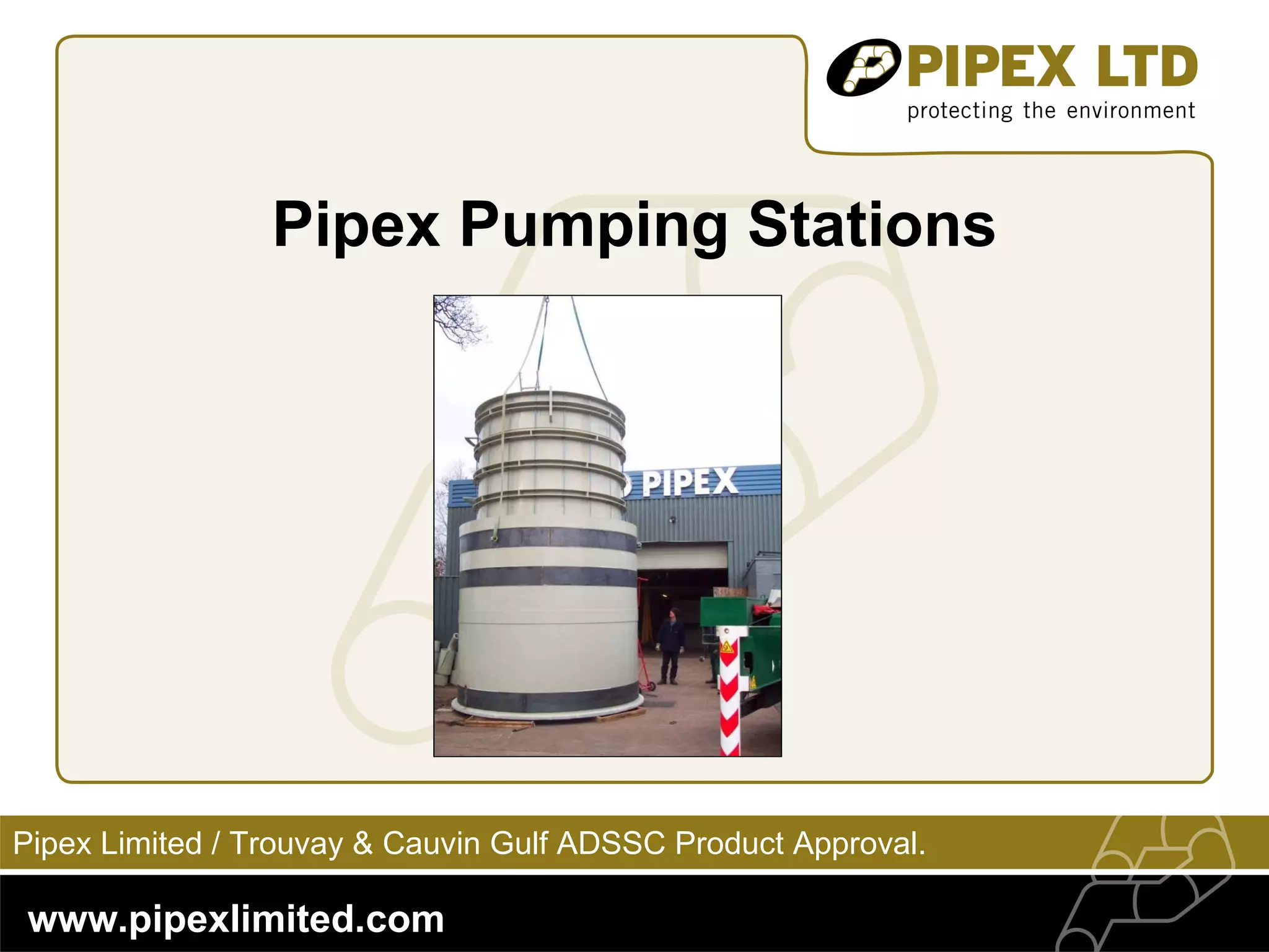 Pipex Pumping Stations, Chambers & Catchpits | PPT