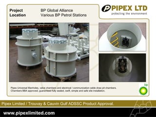 Pipex Pumping Stations, Chambers & Catchpits | PPT