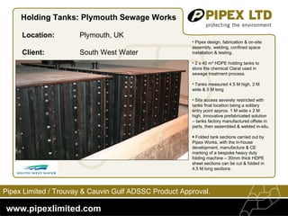Pipex Pumping Stations, Chambers & Catchpits | PPT