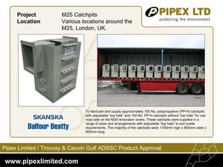 Pipex Pumping Stations, Chambers & Catchpits | PPT