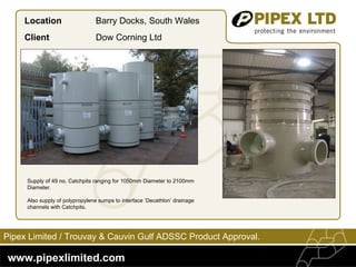 Pipex Pumping Stations, Chambers & Catchpits | PPT
